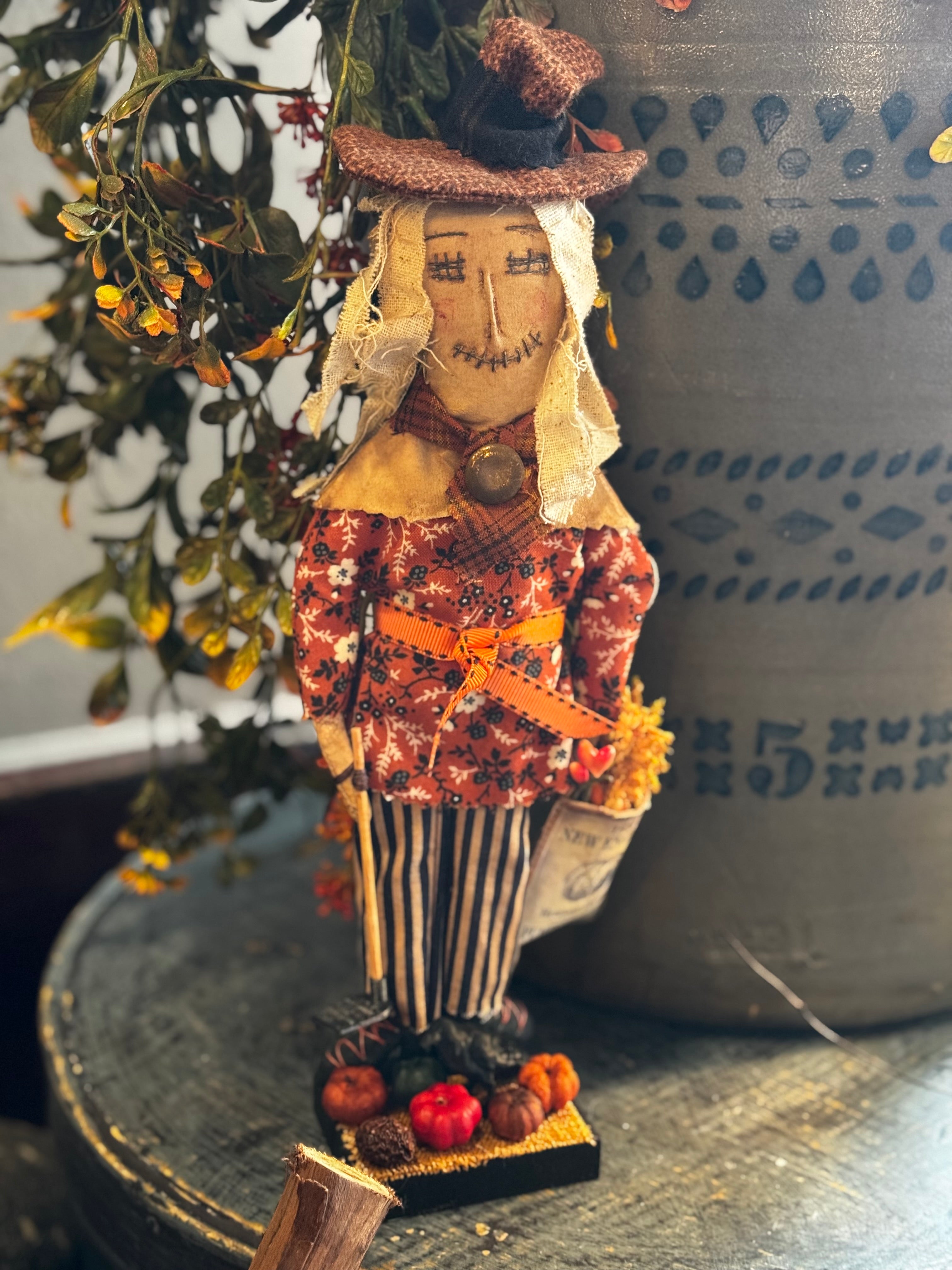 Cat Lady Fall Dolls – Pine Cone Gift Shoppe