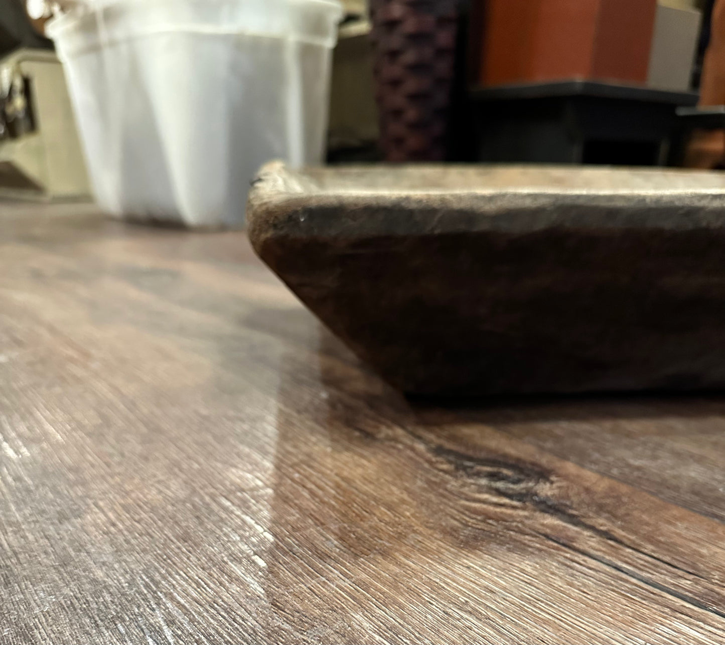 Antique Rectangle Dough Bowl – Pine Cone Gift Shoppe