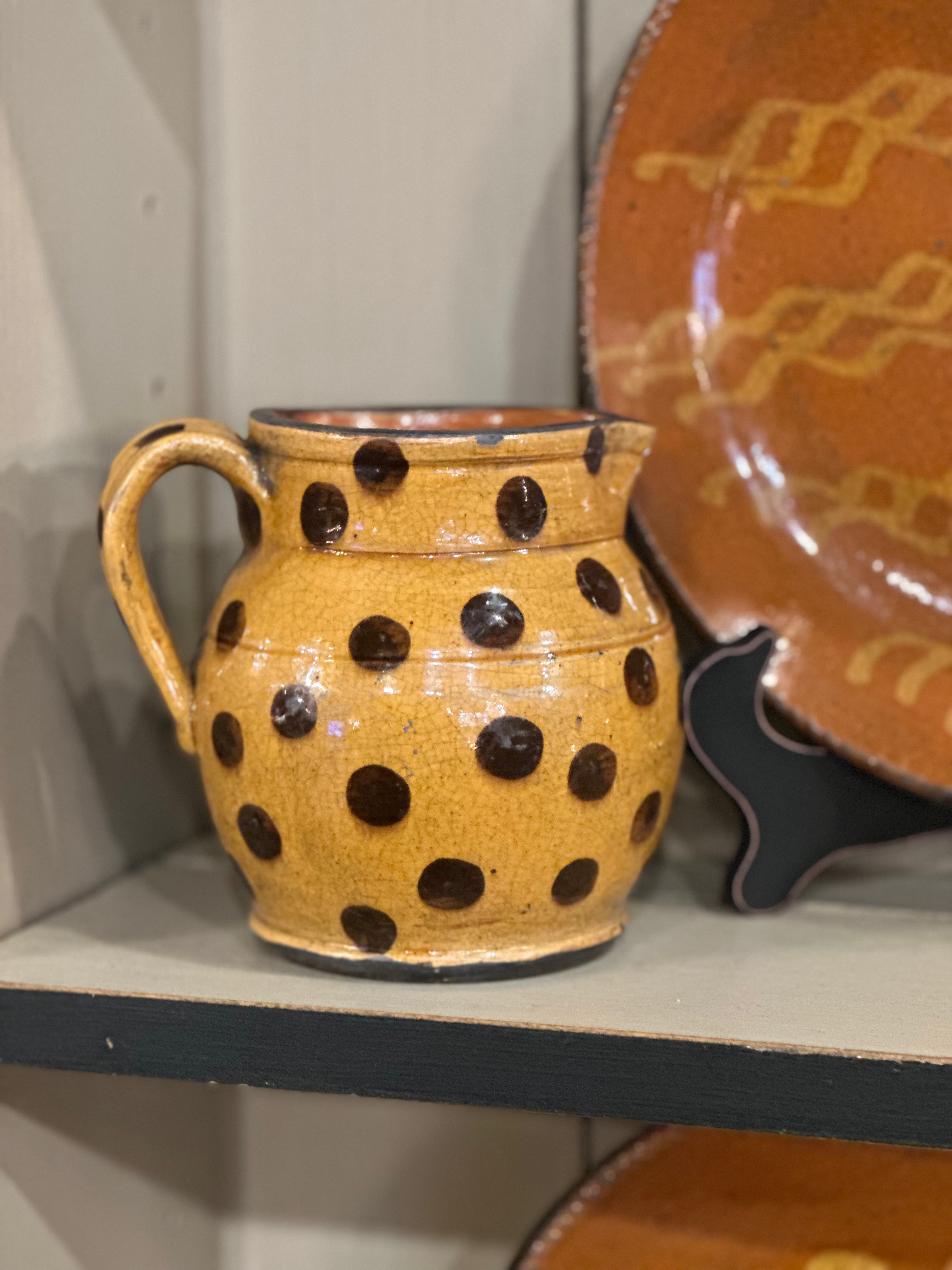 Shooner Polka Dot Pitcher – Pine Cone Gift Shoppe